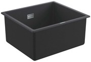 Grohe - Kompozitní dřez K700 s odtokem, 46x41 cm, granitová černá 31653AP0