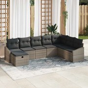 Set pohovek 9 ks polyratan 3360660