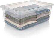 Keeeper Úložný box s víkem (má 2 funkce) BEA Clearbox 30L, 59 x 39 x 18 cm