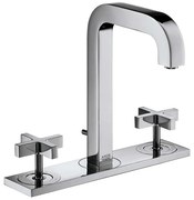 Axor Citterio - Umyvadlová baterie s výpustí, 3-otvorová instalace, chrom 39134000