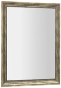 Sapho - Zrcadlo Degas v rámu, 72x92 cm, černá/starobronz NL730