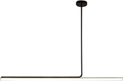 Toolight Toolight, LED stropní svítidlo 120cm, 14W, APP1659-CP, černá, OSW-06990