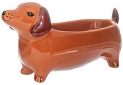 Porcelánová dekorativní mísa 5x14 cm Sausage Dog – Sass & Belle