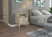 ADRK Furniture Noční stolek se zásuvkou LOGAN NS-Log-S-L015