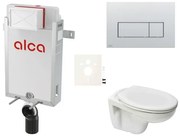 Cenově zvýhodněný závěsný WC set Alca k zazdění + WC S-Line S-line Pro SIKOAP9