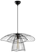 Černé závěsné svítidlo ø 50 cm Farac – Opviq lights