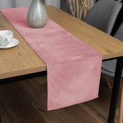 Biante Sametový běhoun na stůl Velvet Premium SVP-033 Starorůžový 35x120 cm