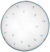 Kolarz 731.13.4.17 - Stropní svítidlo NONNA 3xE27/60W/230V pr. 50 cm modrá