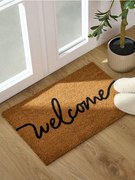 Sinsay - Rohožka s nápisem Welcome - béžová