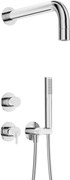 Deante Concealed shower set, s fixed shower head