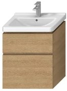 Jika Cubito Pure - Umyvadlová skříňka 59x68 cm, dub H40J4234025191