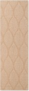 NORTHRUGS, Běhoun Duet Liora 106247 Beige/White - na ven i na doma, 80x250, béžová, chodba / předsíň