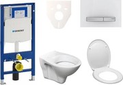 Cenově zvýhodněný závěsný WC set Geberit do lehkých stěn / předstěnová montáž + WC Ceramia S-Line Pro 111.300.00.5ND8
