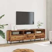 TV skříňka old wood 150 x 30 x 44,5 cm kompozitní dřevo