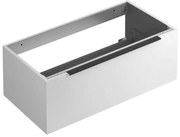 Kludi Icos - Umyvadlová skříňka, 100x50x35 cm, 1 zásuvka, matná bílá 50S10053