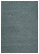 Šedomodrý ručně tkaný vlněný koberec 160x230 cm Harris Boucle – Flair Rugs