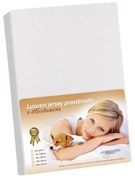 Bellatex JERSEY S ELASTANEM - bílá 100 x 200 cm