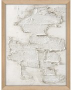 Ručně malovaný obraz 32,5x42,5 cm White rock – Malerifabrikken