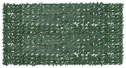 Balkónová zástěna s tmavě zelenými listy 300 x 150 cm 315491