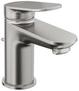 Duravit Wave - Umyvadlová baterie s výpustí, kartáčovaný nerez WA1010001070