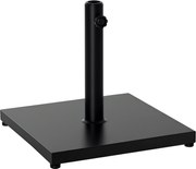 Kovový stojan na slunečník Outsunny černý 45x45x39 cm pro slunečníky Ø35/38/48 mm stabilní a robustní |