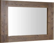 Sapho Brand - Zrcadlo v rámu 100x80 cm, mořený smrk BA056S