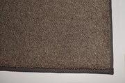 Lano, Kusový koberec Supersoft s bordurou 420 hnědý, 60x100, hnědá, chodba / předsíň