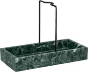 Tmavě zelený kamenný stojan na mycí prostředky Marble – Mette Ditmer Denmark