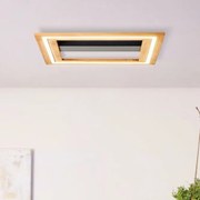 Brilliant G99748/76 Stmívatelné stropní svítidlo RHEA LED 24W +DŘEVO