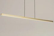 Závěsné designové LED svítidlo nad stůl Corciano O Gold