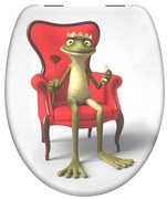 Eisl Sanitär WC prkénko Duroplast Soft Close Frog King 82190