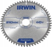 Pila kotoučová 210x30mm 60T pro řezání Pvc Aluminium kovu Irwin