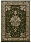 Ayyildiz, Kusový koberec Kashmir 2601 green, 160x230, zelená, obývací pokoj