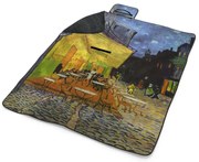 Sablio Plážová deka Terasa kavárny v noci - Vincent van Gogh: 200x140 cm