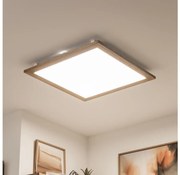 Brilagi - LED Stropní svítidlo SLIMFRAME WOOD LED/58W/230V 64x64 cm hnědá