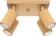 Sollux Lighting Stropní svítidlo KARBON 4 zlaté