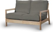 Potah na pohovku IKEA  Lillberg 2-místná nerozkládací barva šedá látka pletený vzor