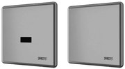 Sanela - Automatický skupinový splachovač pisoárů, s elektronikou ALS, 24 V DC, Bluetooth, matný nerez SLP 05KX