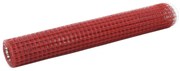 Pletivo ke kurníku ocel PVC vrstva 10 x 1 m červené 143662