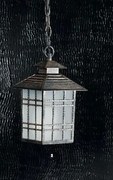 OR AL 11-1116/1 Venkovní závěsné svítidlo 1x11W E27/PL patina, IP44, výška 95,7c - ORION