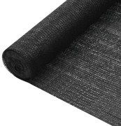 Stínící tkanina černá 2 x 25 m HDPE 75 g/m² 149330