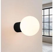 Sollux SL.1712 - Koupelnové nástěnné svítidlo HALO 1xG9/8W/230V IP44 černá