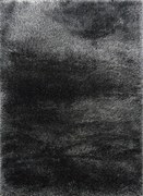 Berfin Dywany, Kusový koberec Seven Soft 7901 Black Grey, 80x150, šedá, ložnice