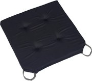Bellatex Sedák hladký Ulla 40x40 cm Černá