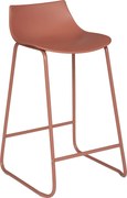 Barová židle růžová k desce 90 cm OTAC