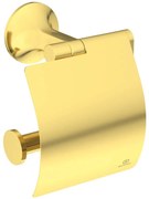 Ideal Standard La Dolce Vita - Držák toaletního papíru s krytem, kartáčované zlato T5509A2