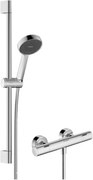 Hansgrohe - Sprchový set s termostatem, 2 proudy, EcoSmart, chrom 28876000ROZ1