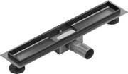 Mexen Flat tělo pro liniový odtok 50 cm, gun gray kartáčovaný - 1E15050