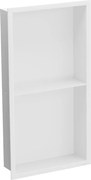 Mexen X-Wall-R, polička na zapuštění na obklad s límcem 60 x 30 cm, bílá, 1920603010S