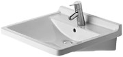Duravit Starck 3 - Umyvadlo 60x55 cm, s 1 otvorem pro baterii, bílá 0309600000